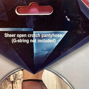 Dreamgirl | Intimates & Sleepwear | Sheer Open Crotch Fish Net ...